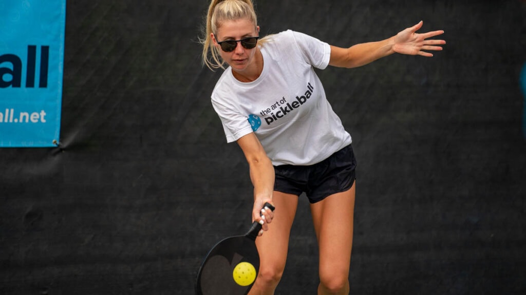 The Art of Pickleball Coach Ashley Robinson