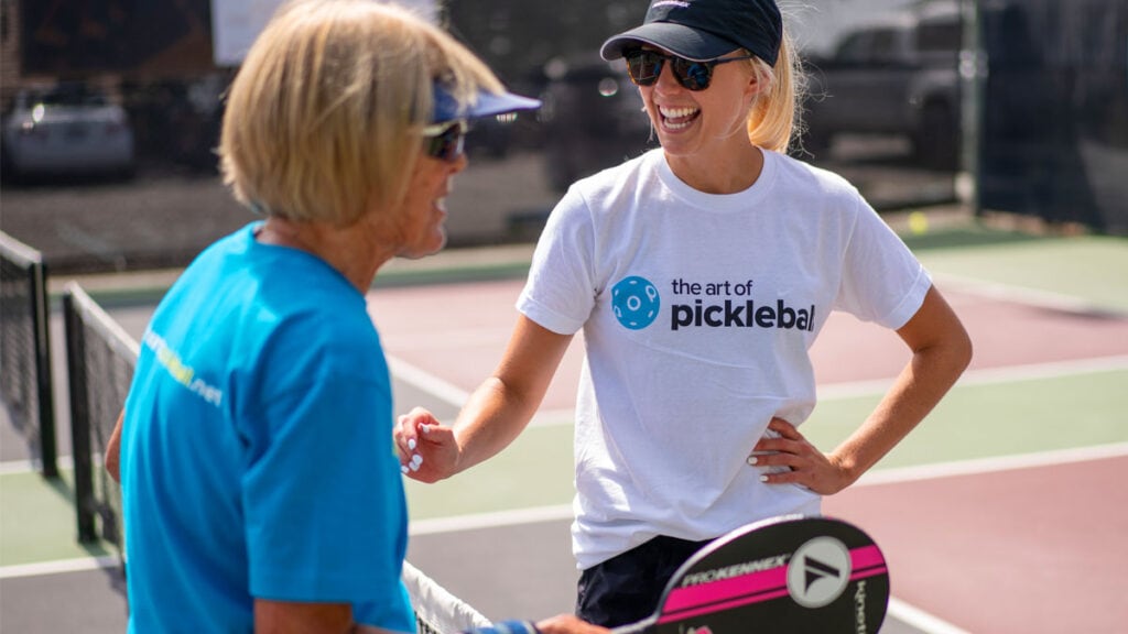 The Art of Pickleball Coach Ashley Robinson