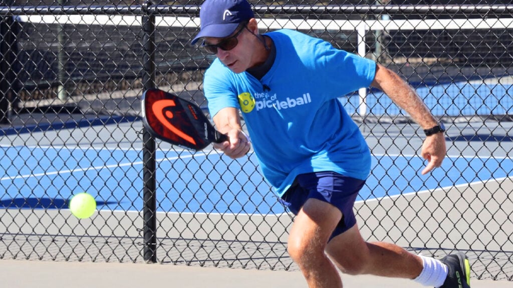 Hot to Advance to the Net when Hitting a Slice-Return in Pickleball