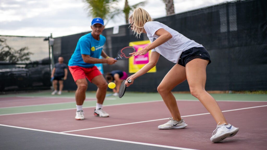 2-on-1 Pickleball Drill With Three Players – The Art of Pickleball